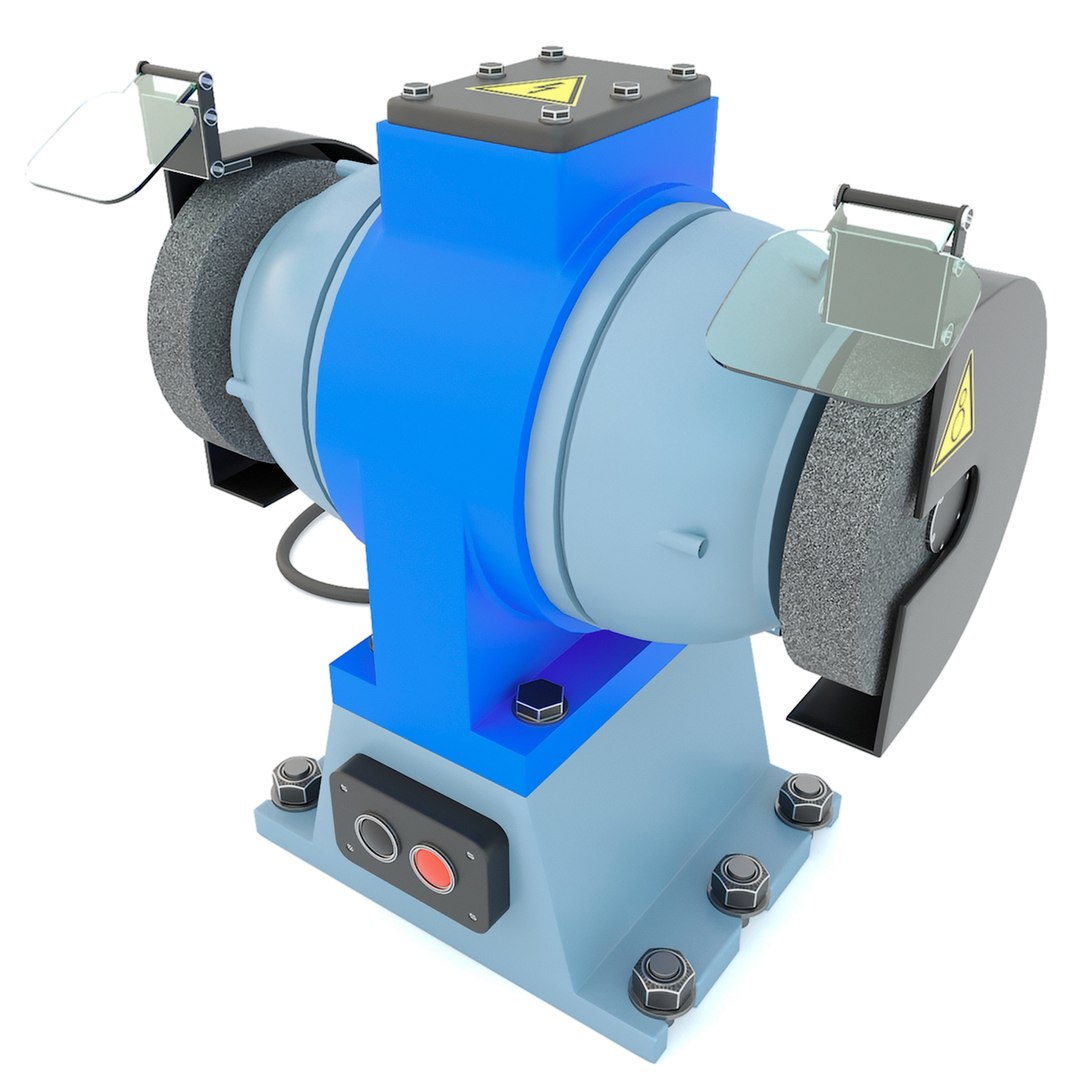 Industrial Machine Tool - Grinder Machine Model - TurboSquid 1827124