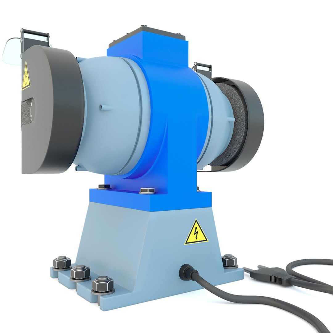 Industrial Machine Tool - Grinder Machine Model - TurboSquid 1827124