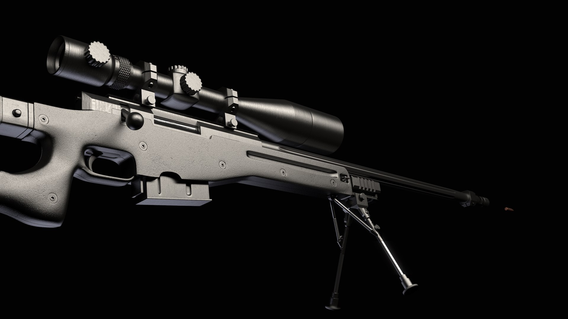 Aw L96 Sniper Rifle Blend