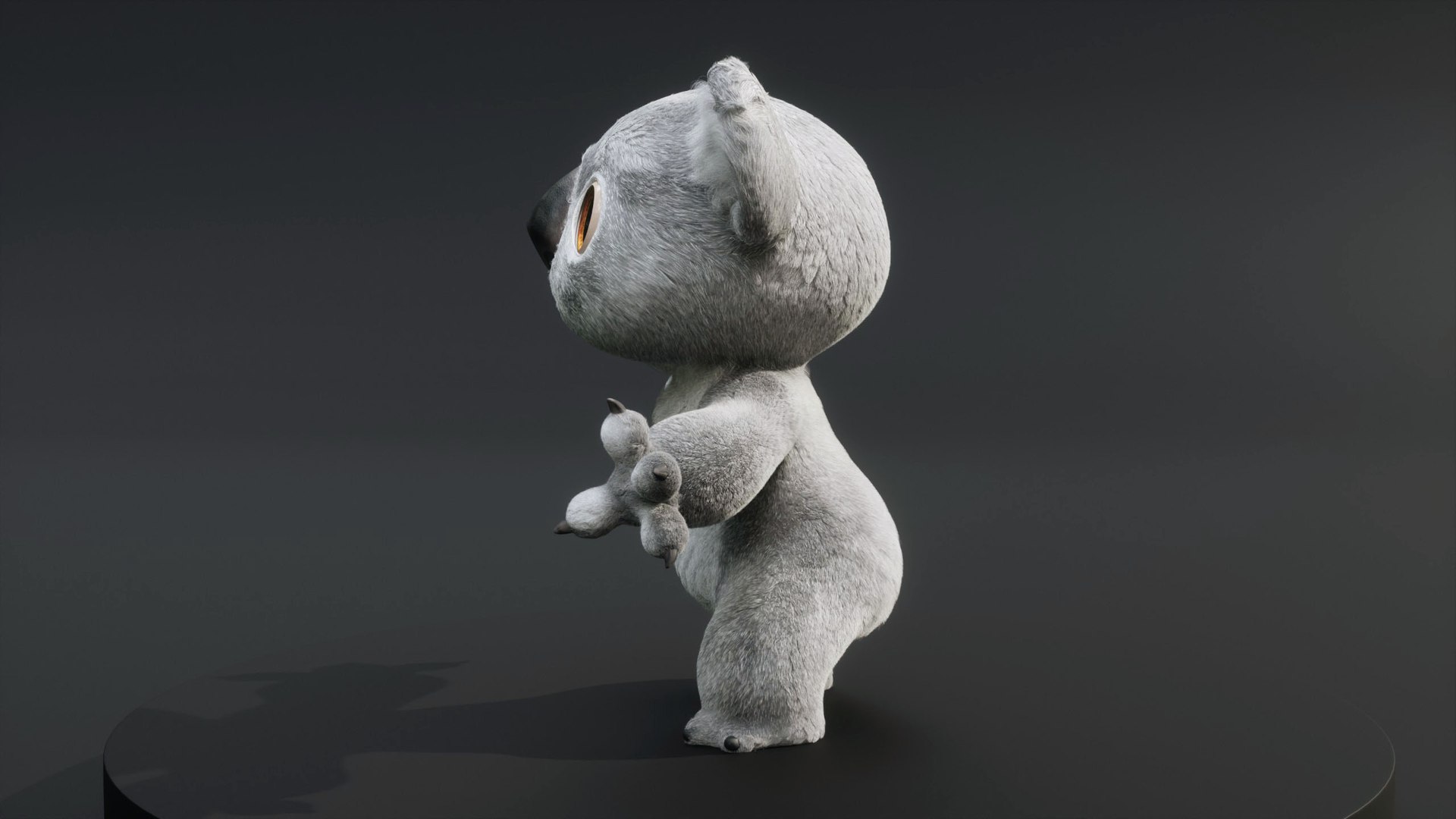 3D Koala Character - Fully Rigged - TurboSquid 2091239