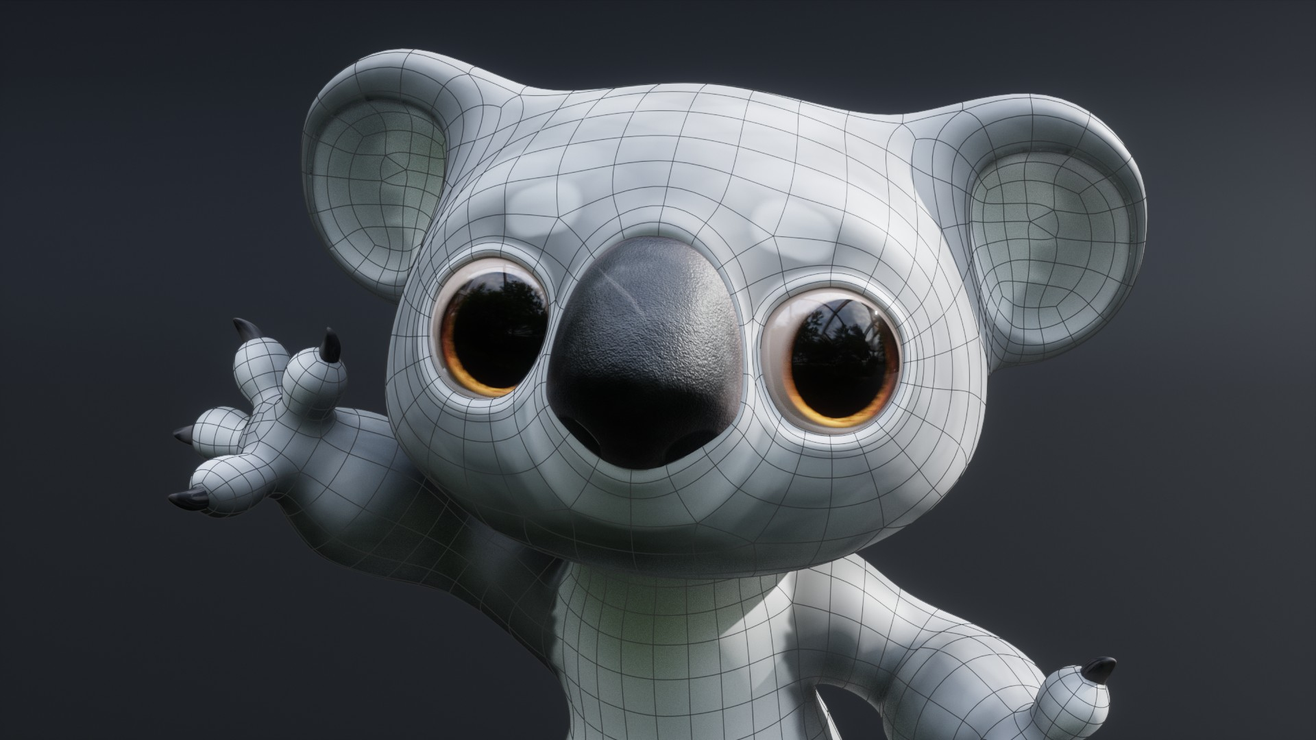 3D Koala Character - Fully Rigged - TurboSquid 2091239