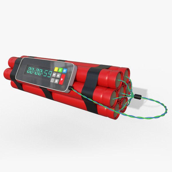 Time Bomb 3D 모델 - TurboSquid 2085096