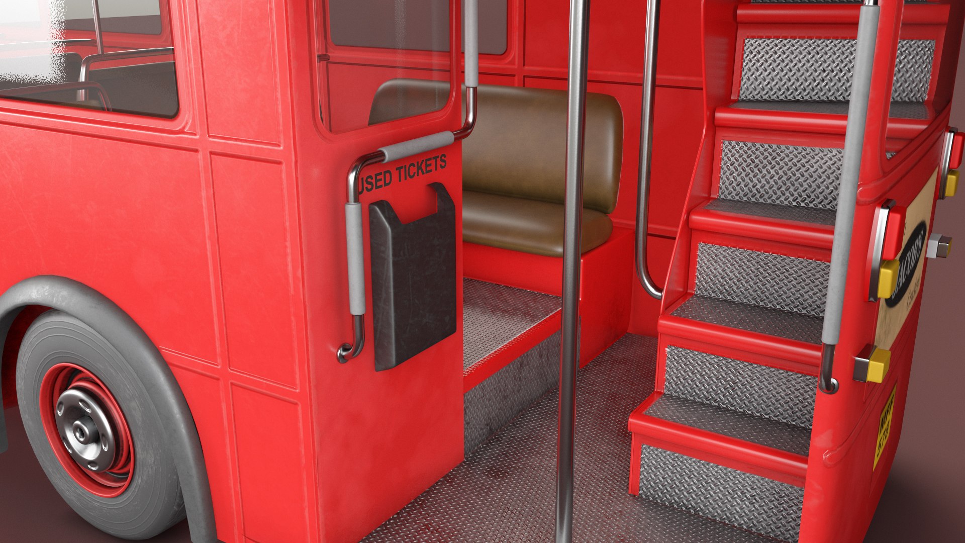 3D Model London Routemaster Bus - TurboSquid 1523303