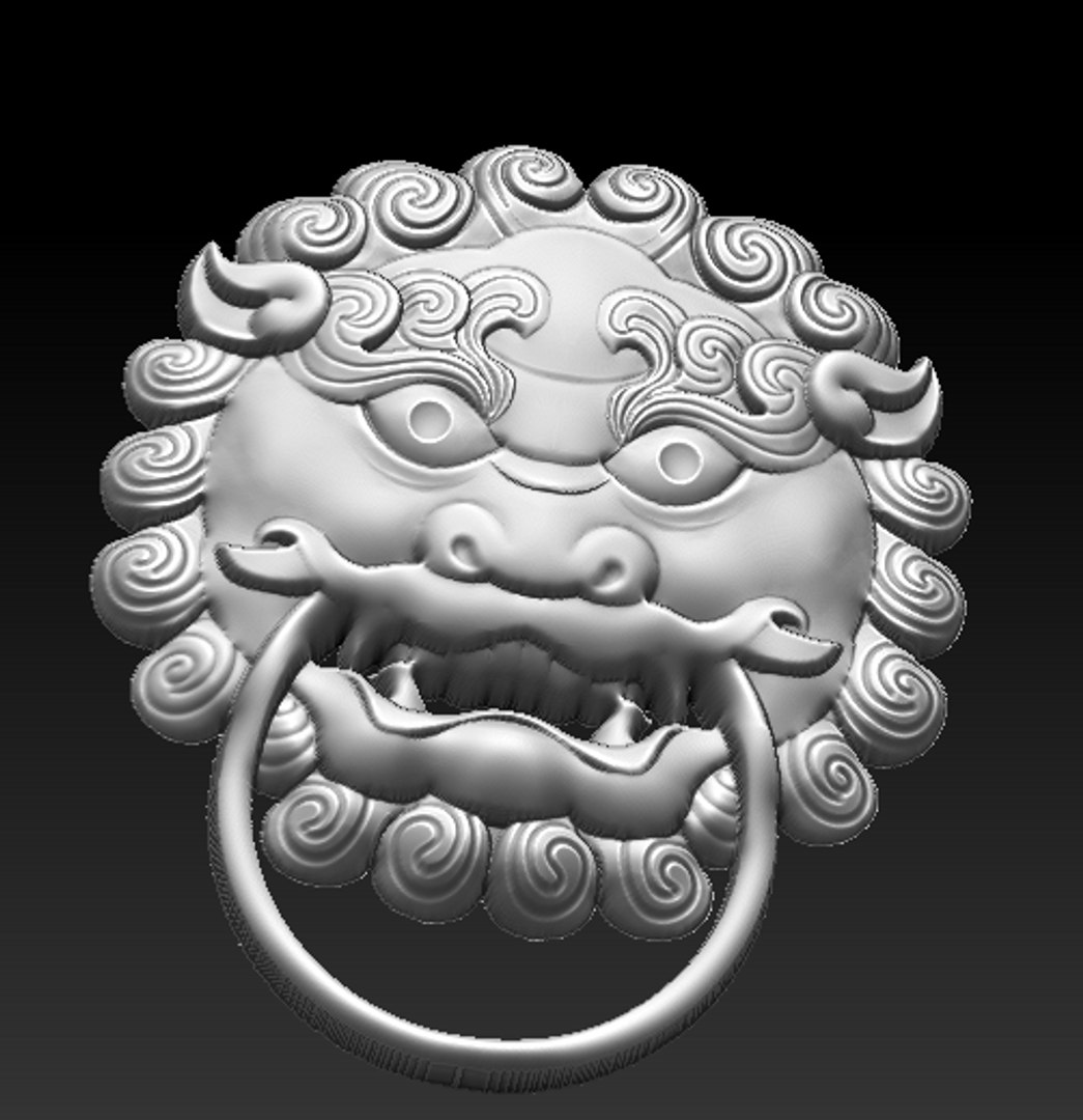 Knock Knocker Model - TurboSquid 1288652