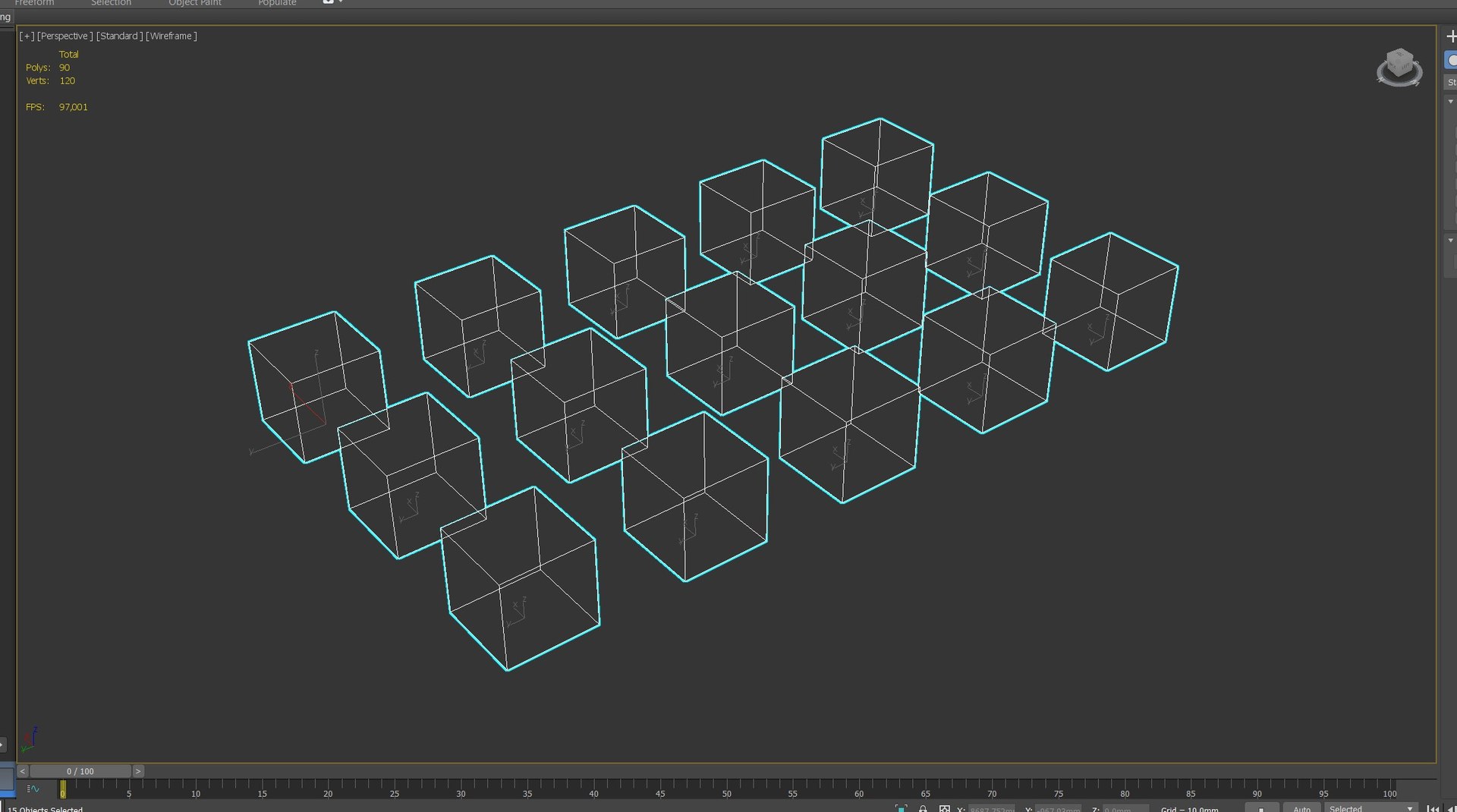 Block Wall Set 01 3D Model - TurboSquid 1724683