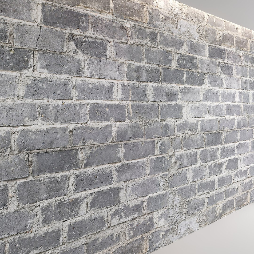 Block Wall Set 01 3D Model - TurboSquid 1724683