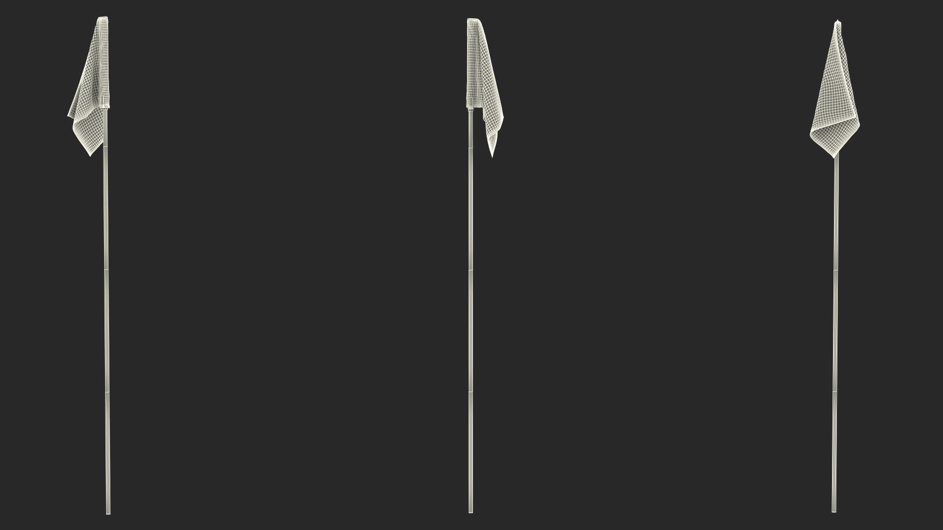 3D model Golf Course Flag - TurboSquid 2136231