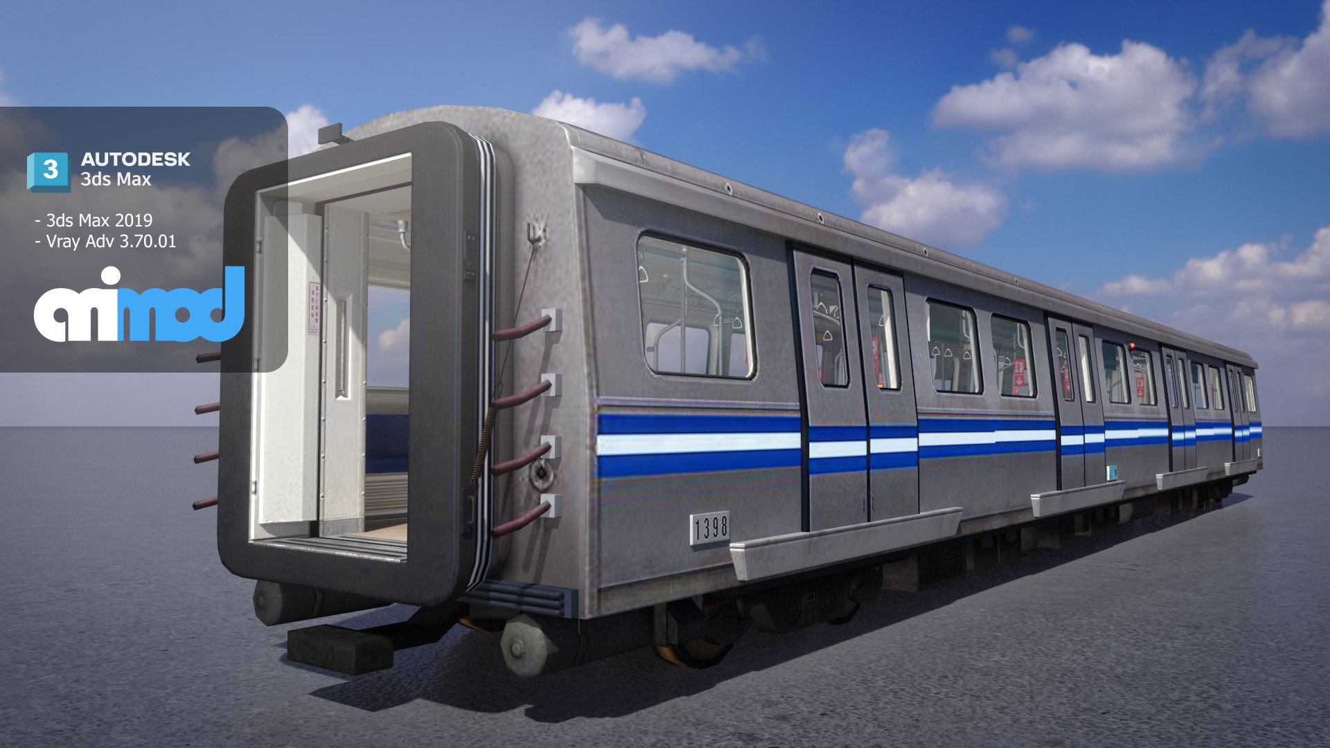 3D Model TW Mrt Cabin 002 - TurboSquid 2290397
