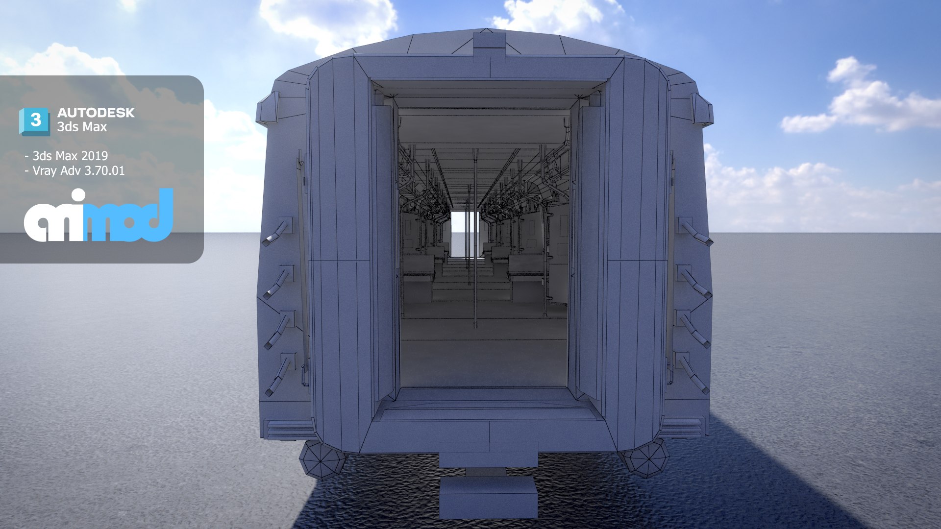 3D Model TW Mrt Cabin 002 - TurboSquid 2290397