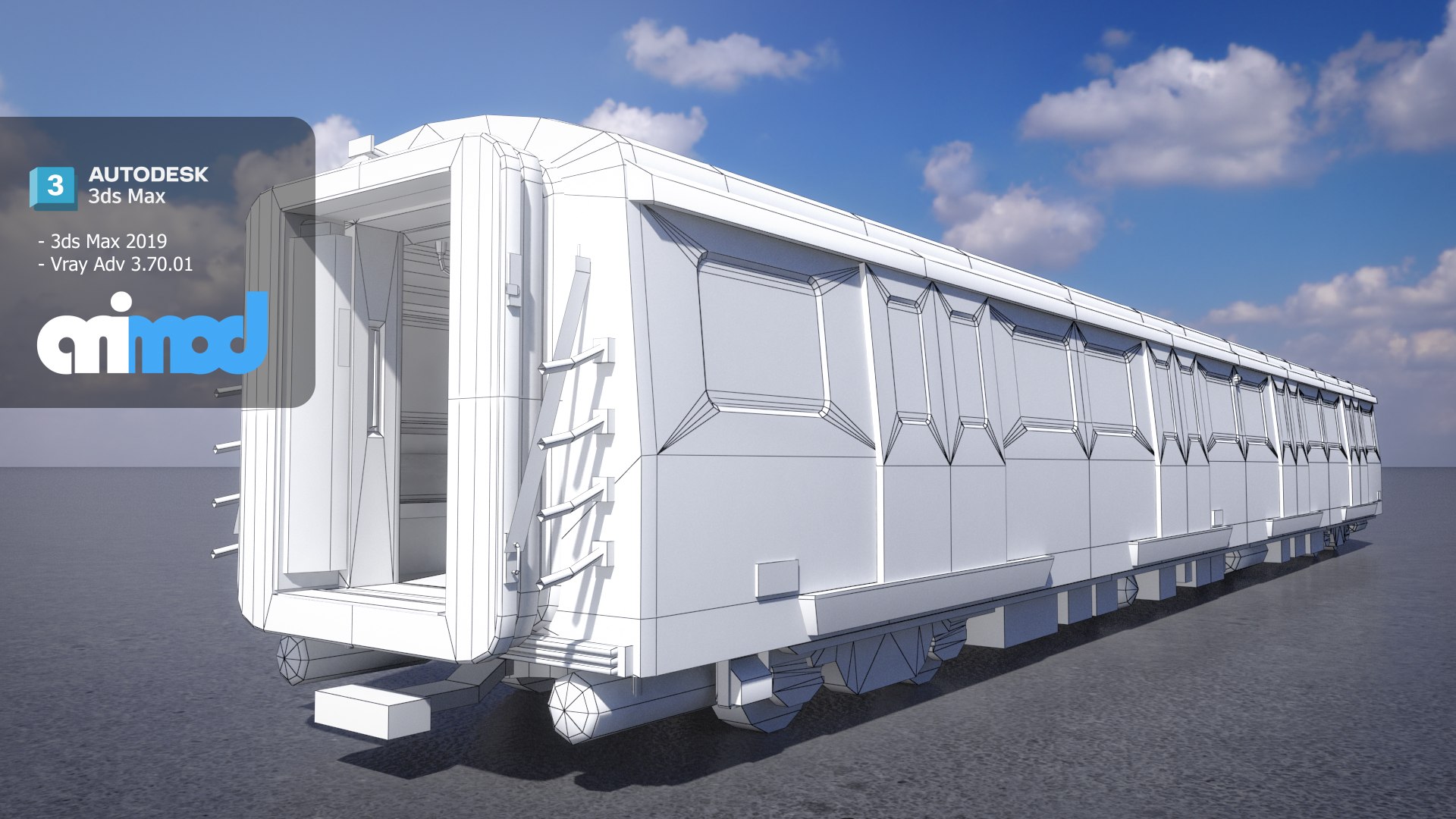 3D Model TW Mrt Cabin 002 - TurboSquid 2290397
