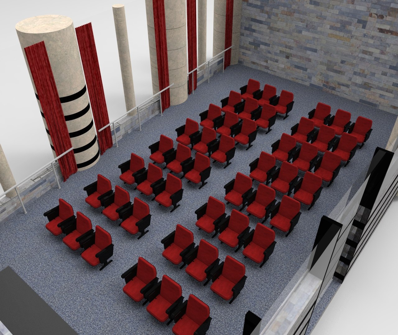 3d Model Presentation Room