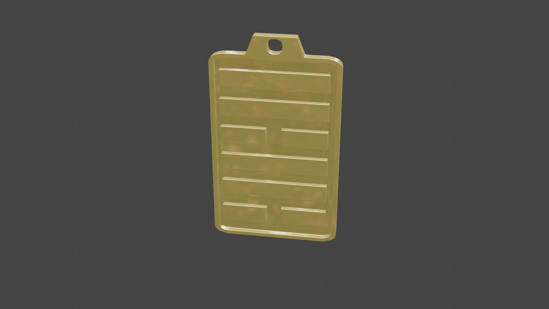 I Ching Hexagram Pendant 57 3D Model - TurboSquid 2425571