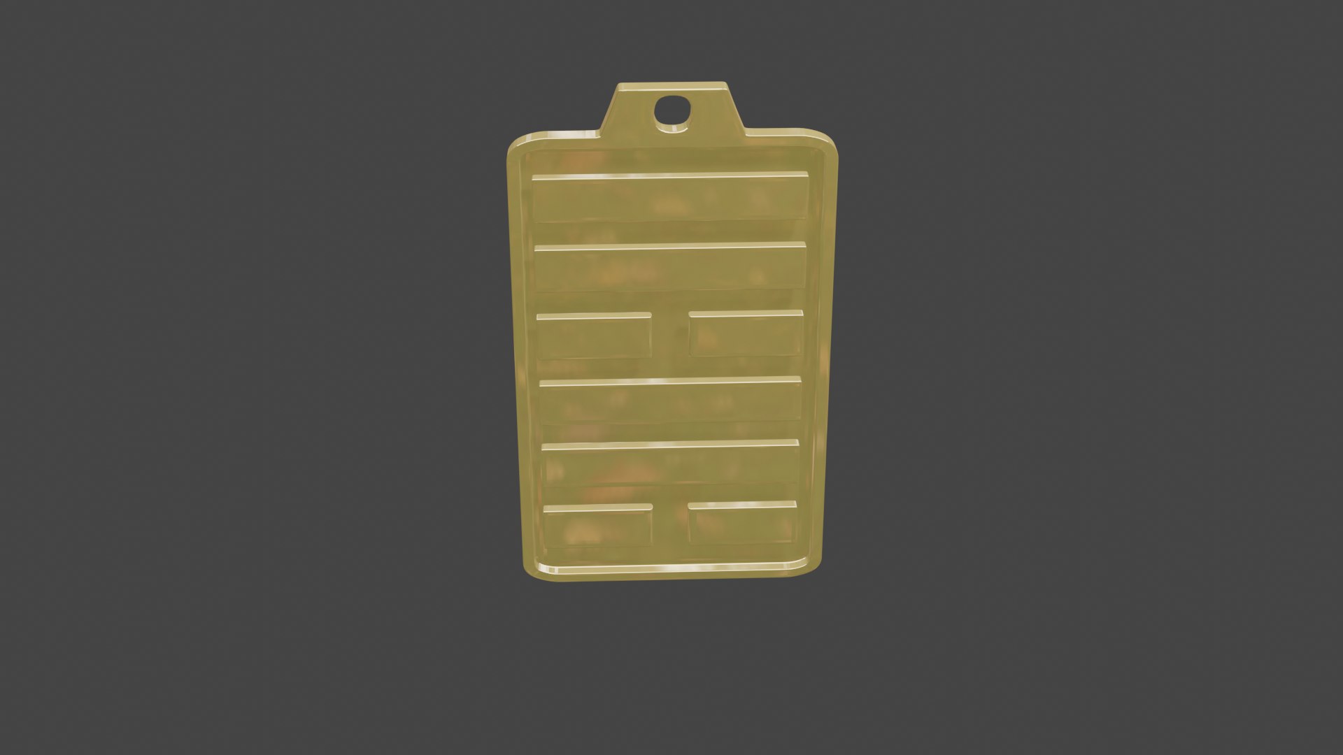 I Ching Hexagram Pendant 57 3D Model - TurboSquid 2425571