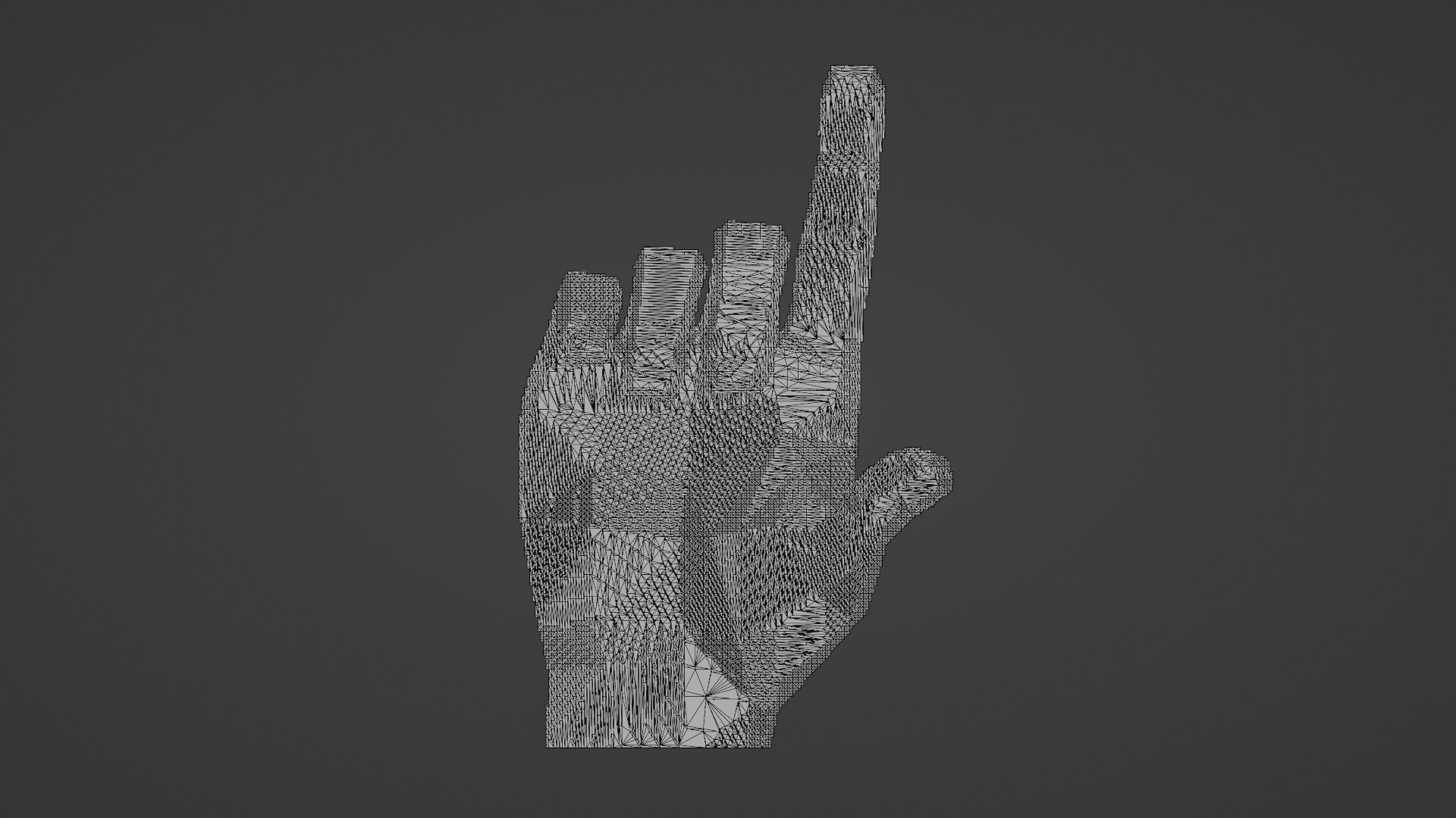 3D Voxel Hand Pointing - TurboSquid 1870007