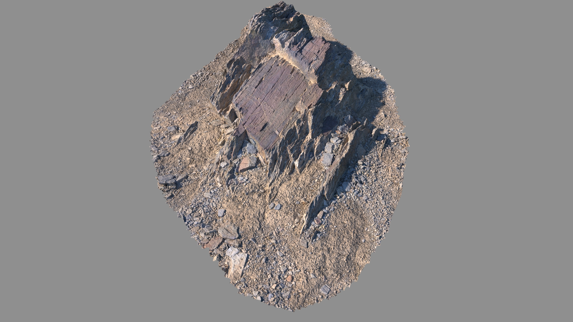 Ground Rock 2 3D Model - TurboSquid 1705574