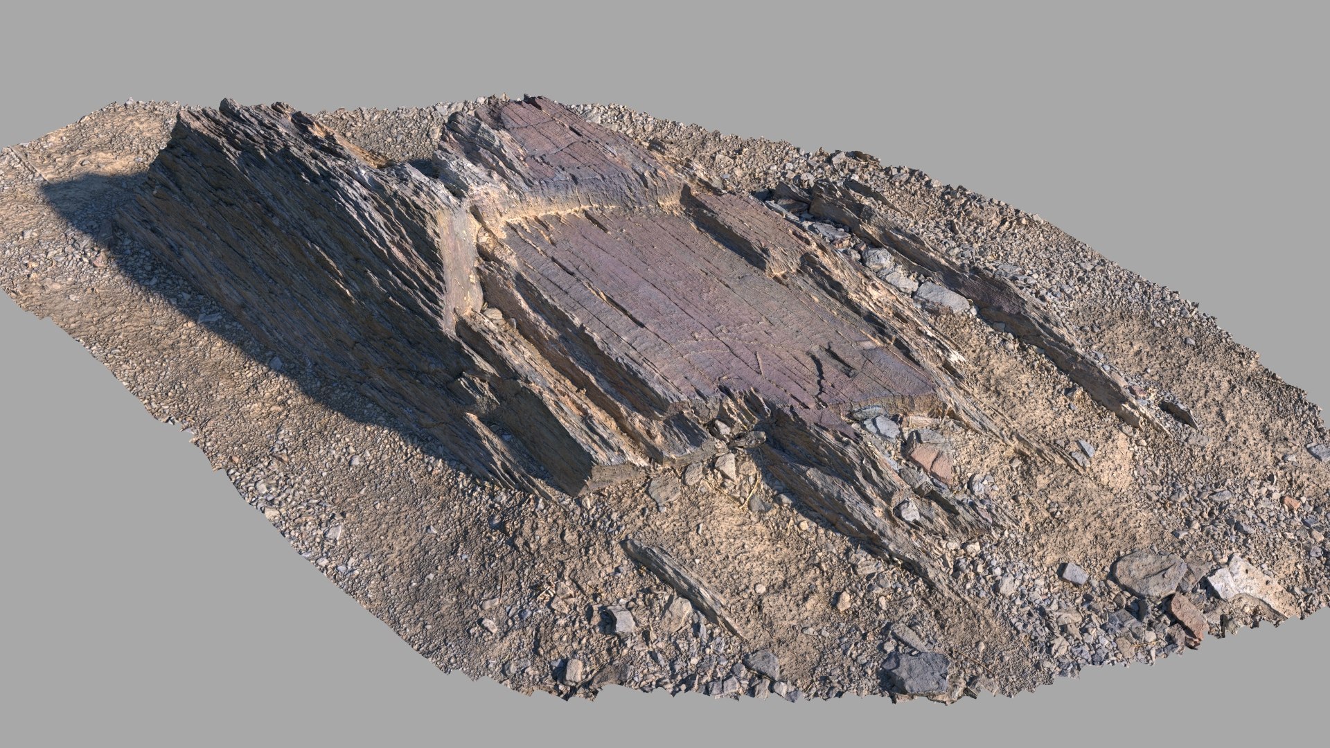 Ground Rock 2 3D Model - TurboSquid 1705574