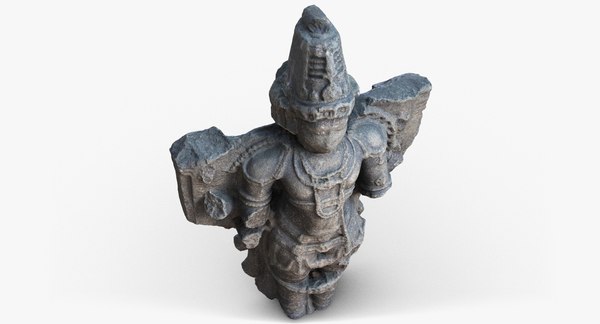 3d model of hampi sculpture 1