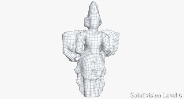 3d model of hampi sculpture 1