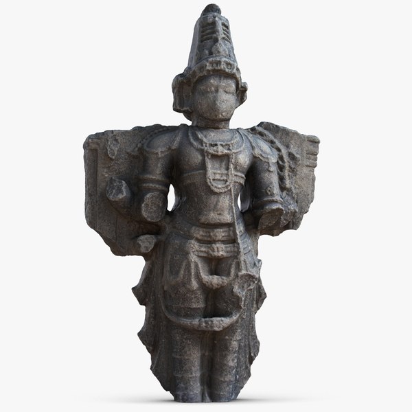 3d model of hampi sculpture 1