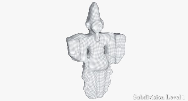 3d model of hampi sculpture 1