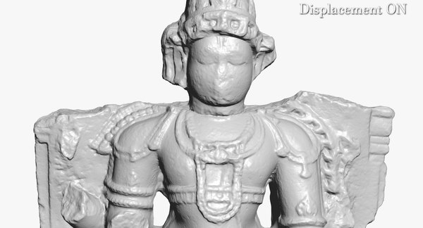 3d model of hampi sculpture 1