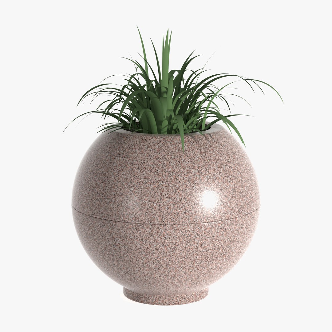 Flowerpot Shar 2 3D Model - TurboSquid 1995634