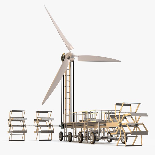 Wind Powered Vehicle 3D 모델 - TurboSquid 2065220