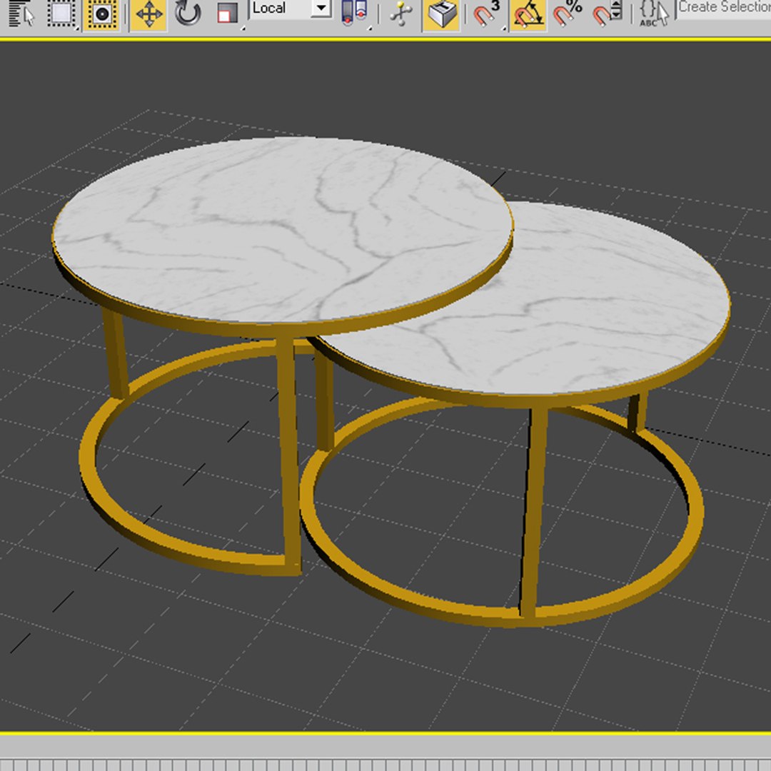 Nesting Tables 3D Model - TurboSquid 1820552