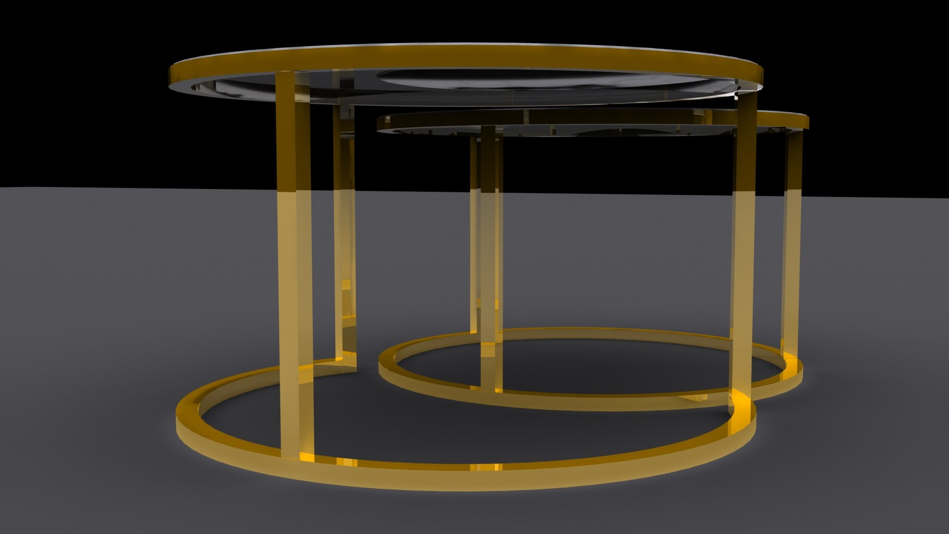 Nesting Tables 3D Model - TurboSquid 1820552
