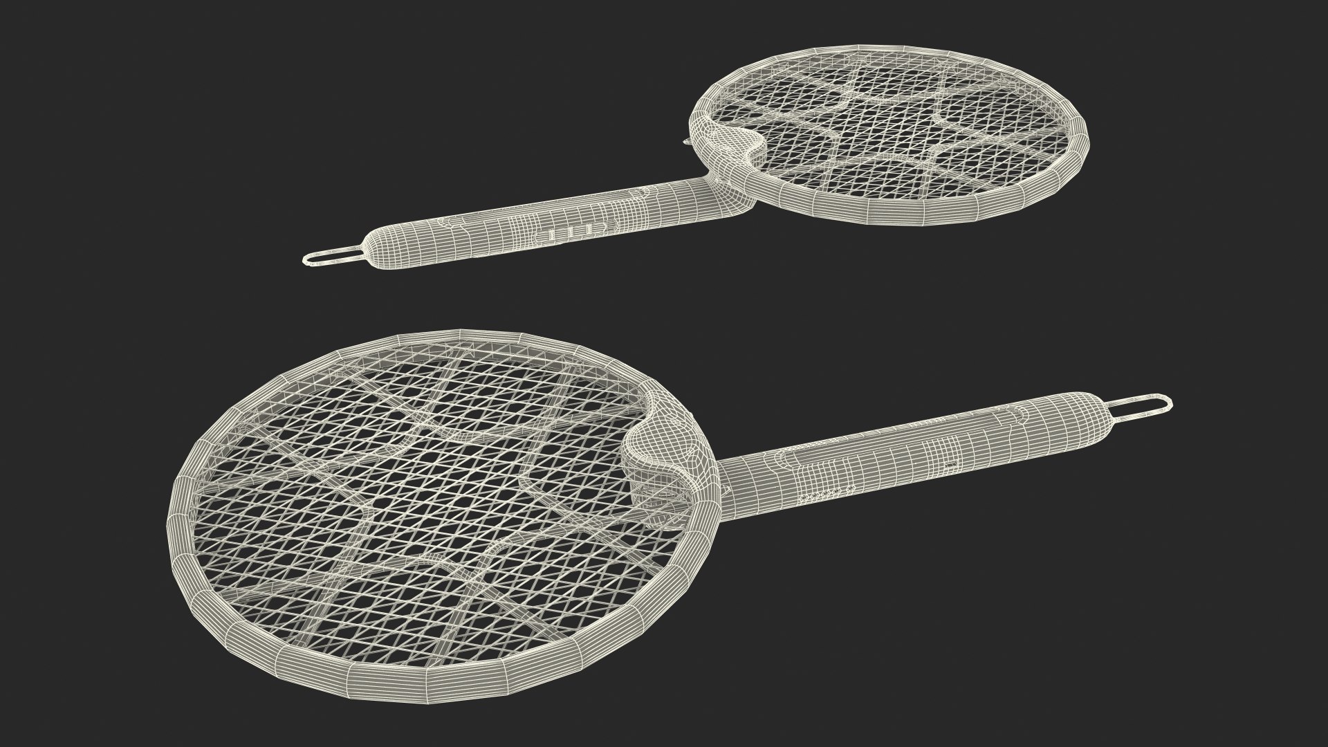 Foldable Electric Fly Swatter In Hand Model - TurboSquid 2384596