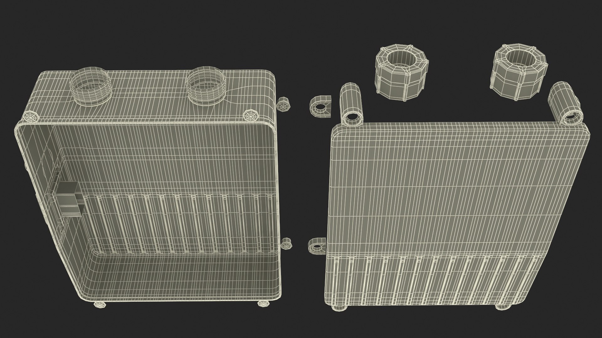 3D Stainless Steel Submersible Electric Water Pump Model - TurboSquid ...