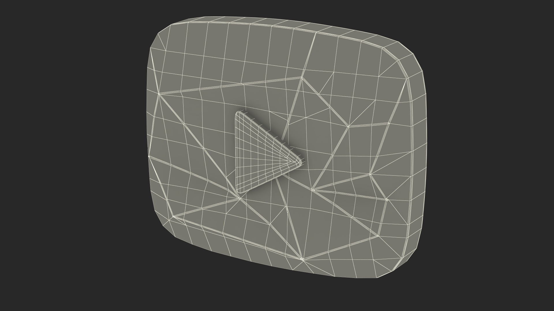 3D Diamond Youtube Award Model - TurboSquid 2161779