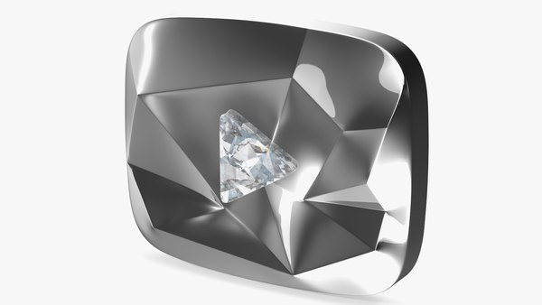 modelo 3d Premio Diamante Youtube - TurboSquid 2161779