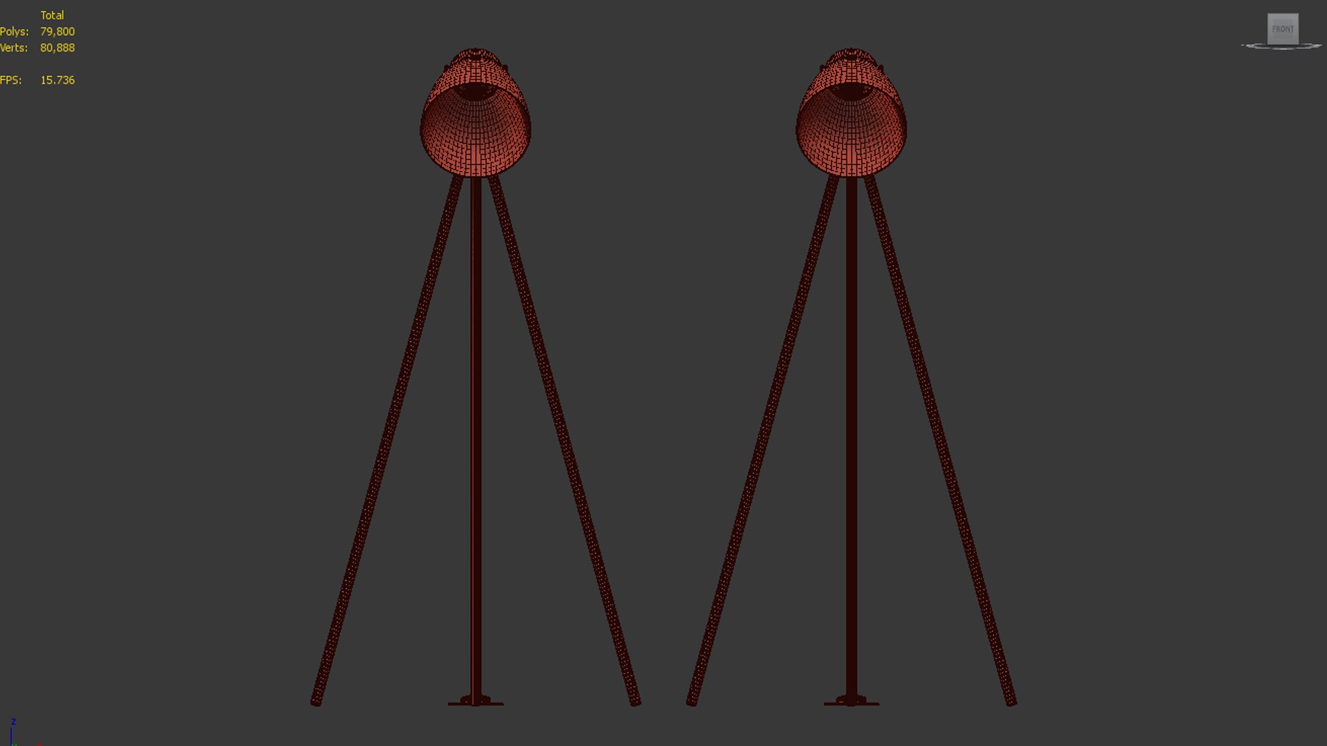 DIRECTORS FLOOR LAMP 3D model - TurboSquid 1905152