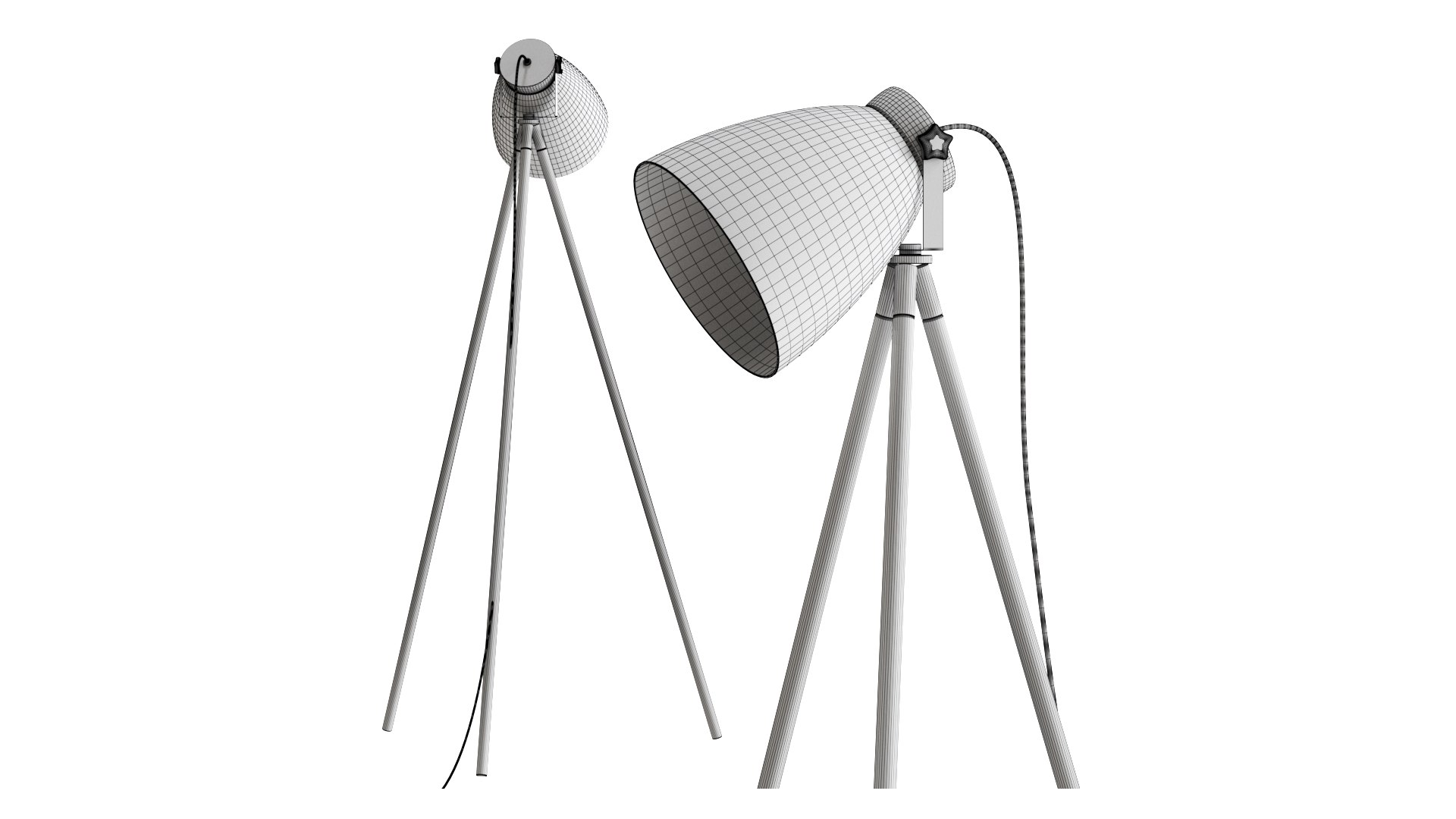 DIRECTORS FLOOR LAMP 3D model - TurboSquid 1905152