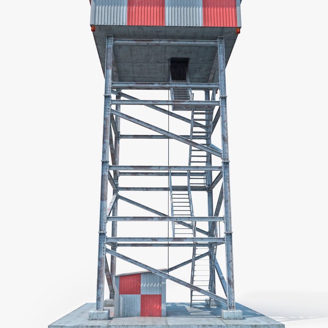 Radar Tower Obj