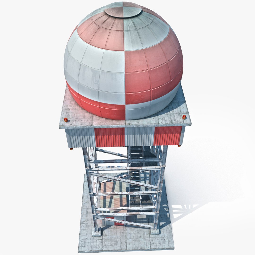 Radar Tower Obj