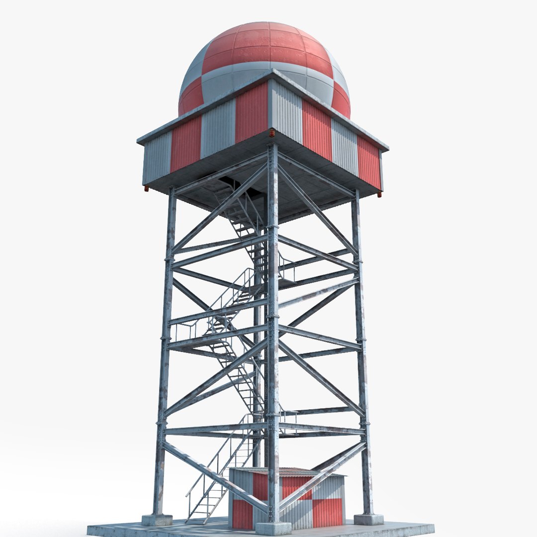 Radar Tower Obj
