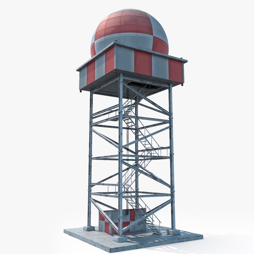 Radar Tower Obj