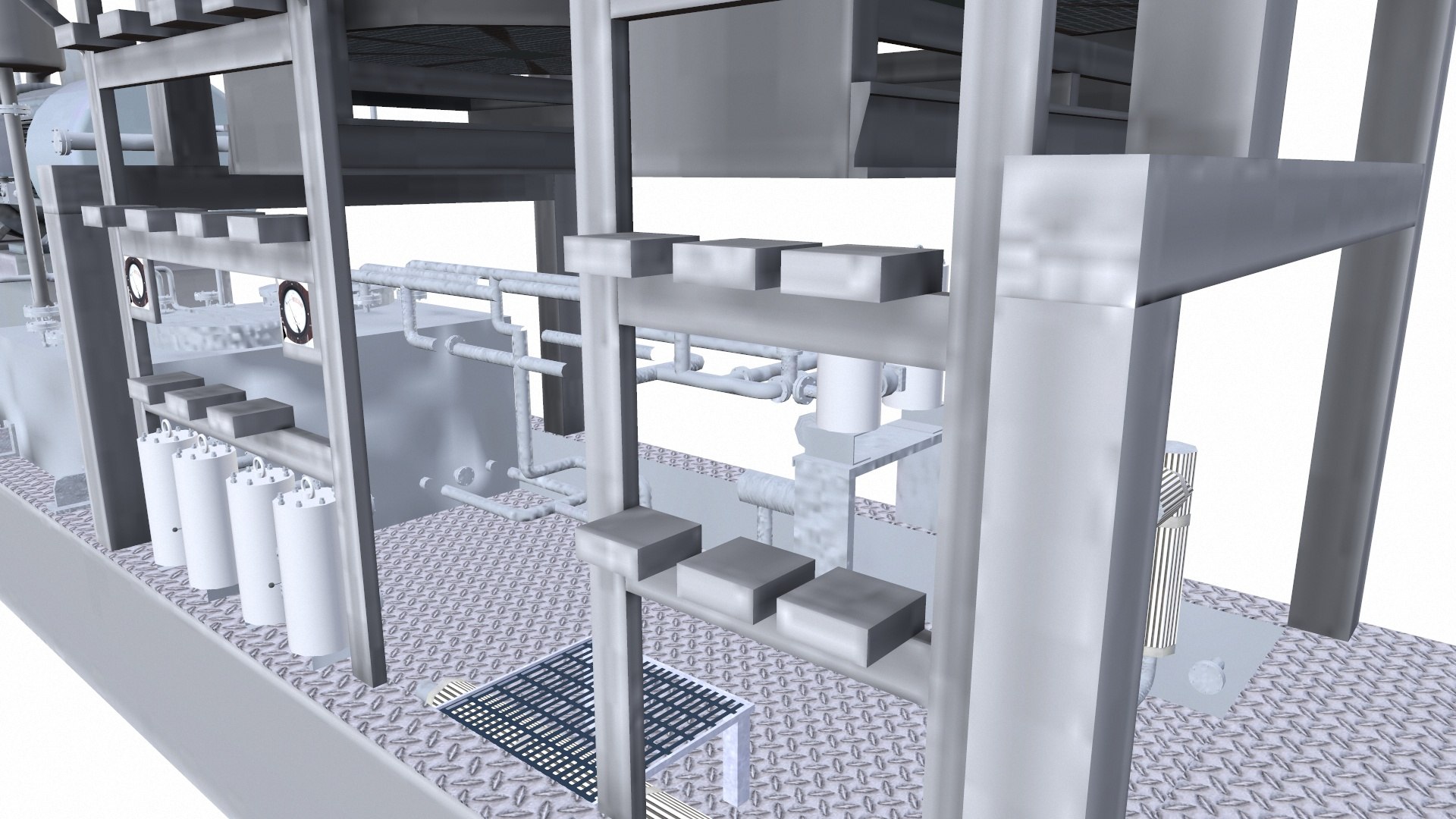 Air Compressor Pump Model - TurboSquid 2359169