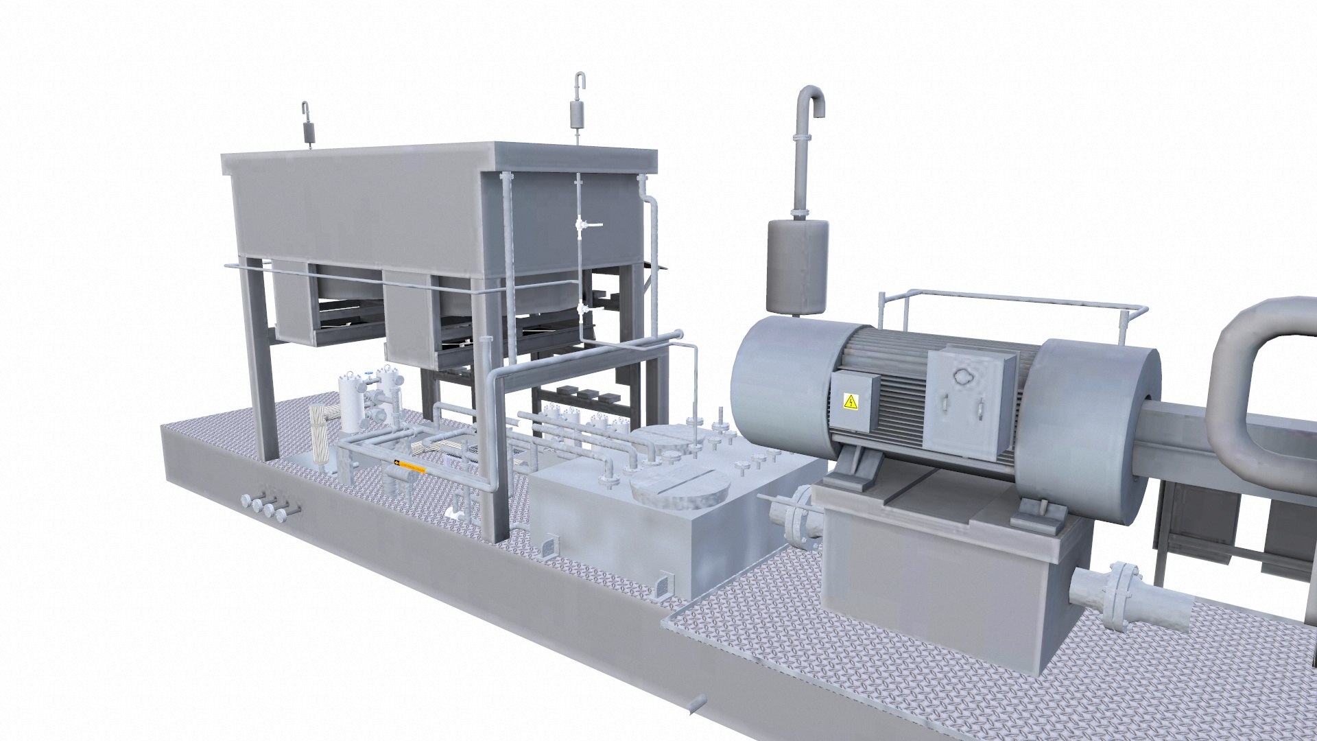 Air Compressor Pump Model - TurboSquid 2359169