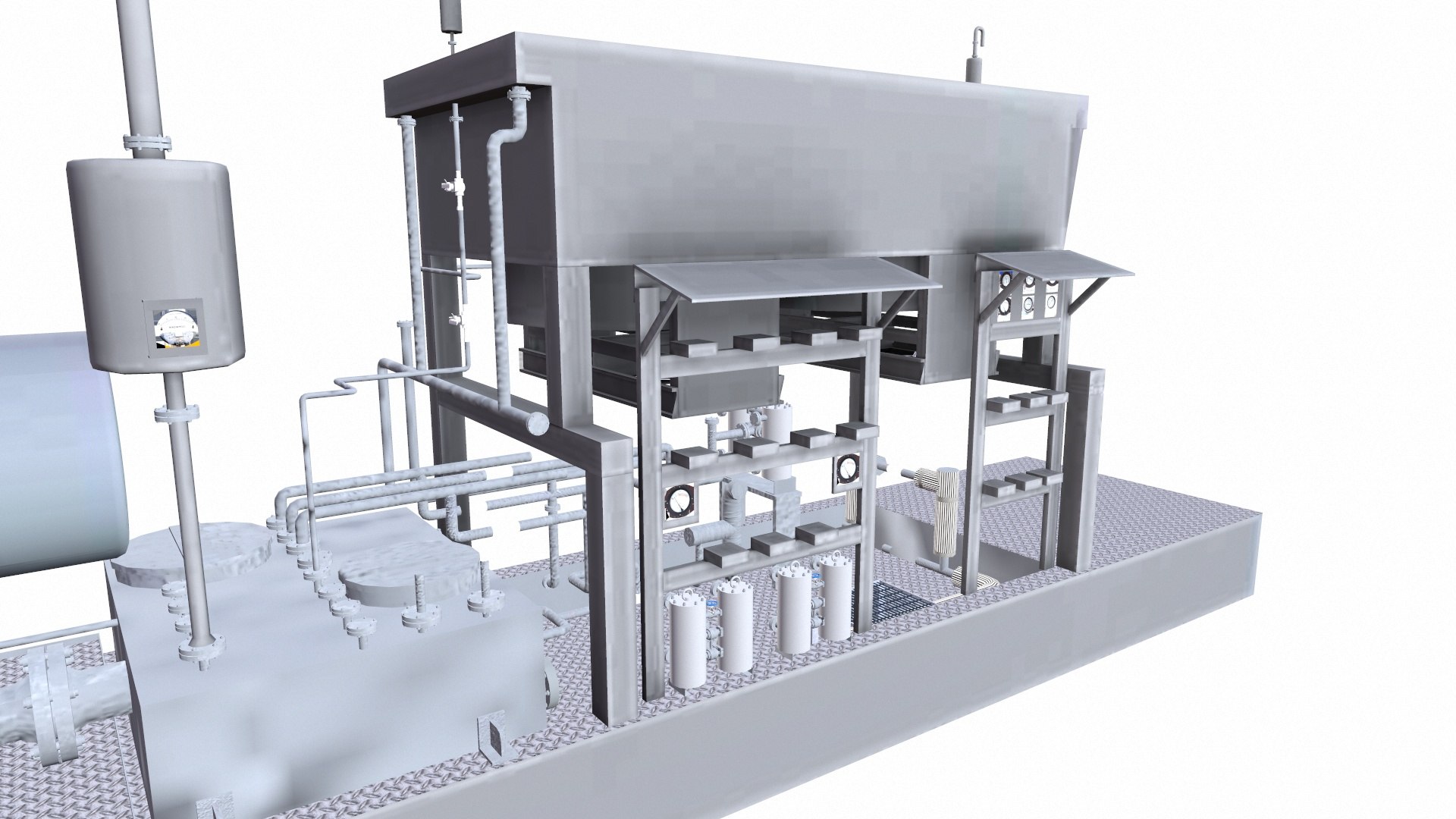 Air Compressor Pump Model - TurboSquid 2359169
