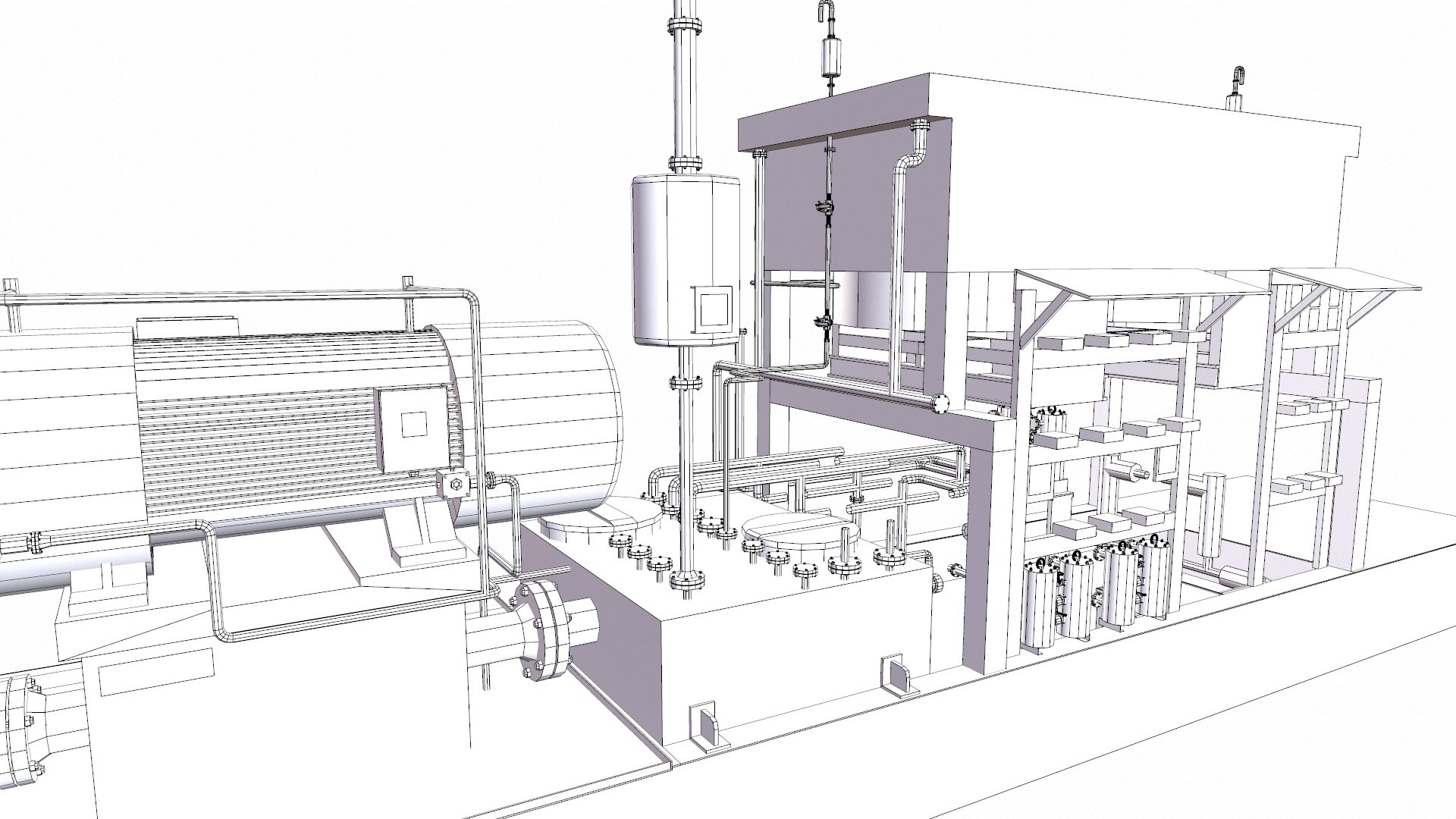 Air Compressor Pump Model - TurboSquid 2359169