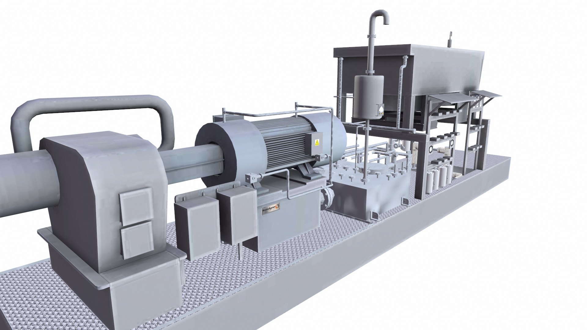 Air Compressor Pump Model - TurboSquid 2359169