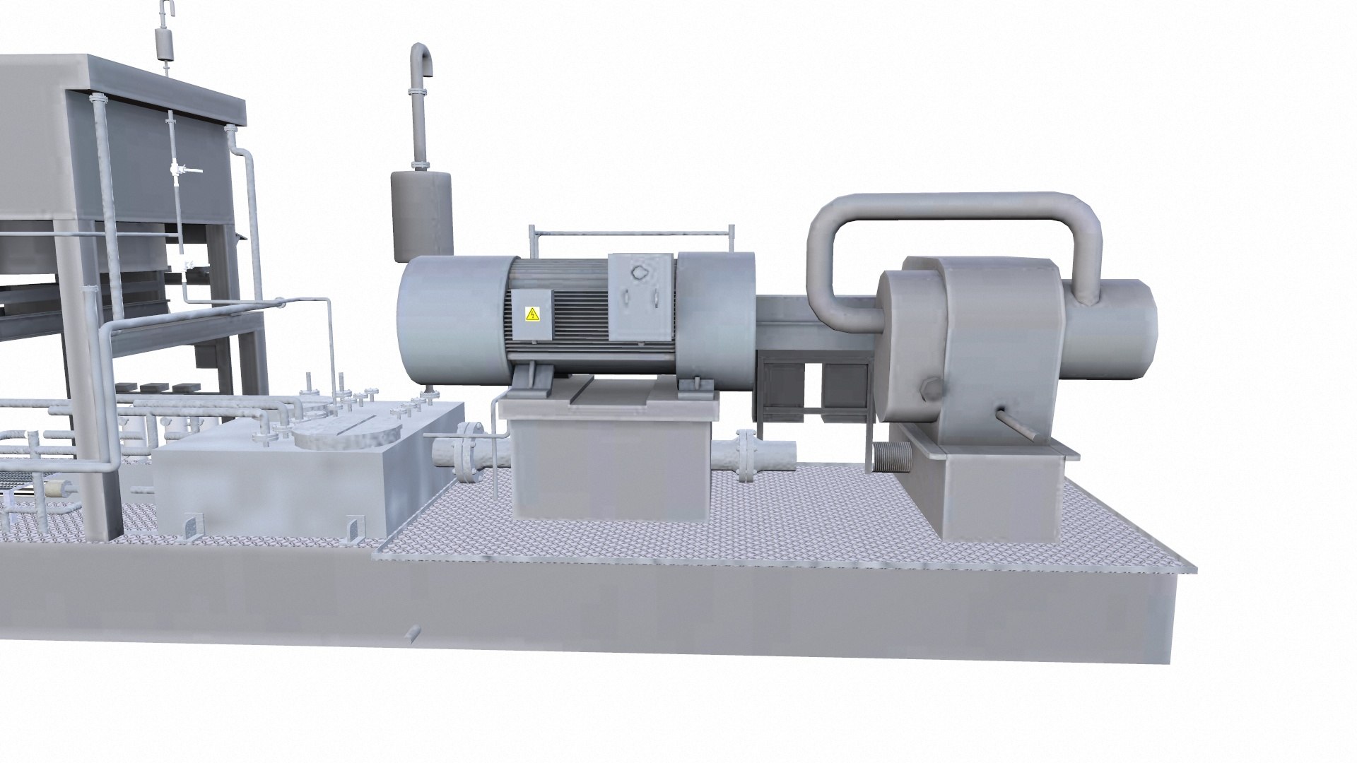 Air Compressor Pump Model - TurboSquid 2359169