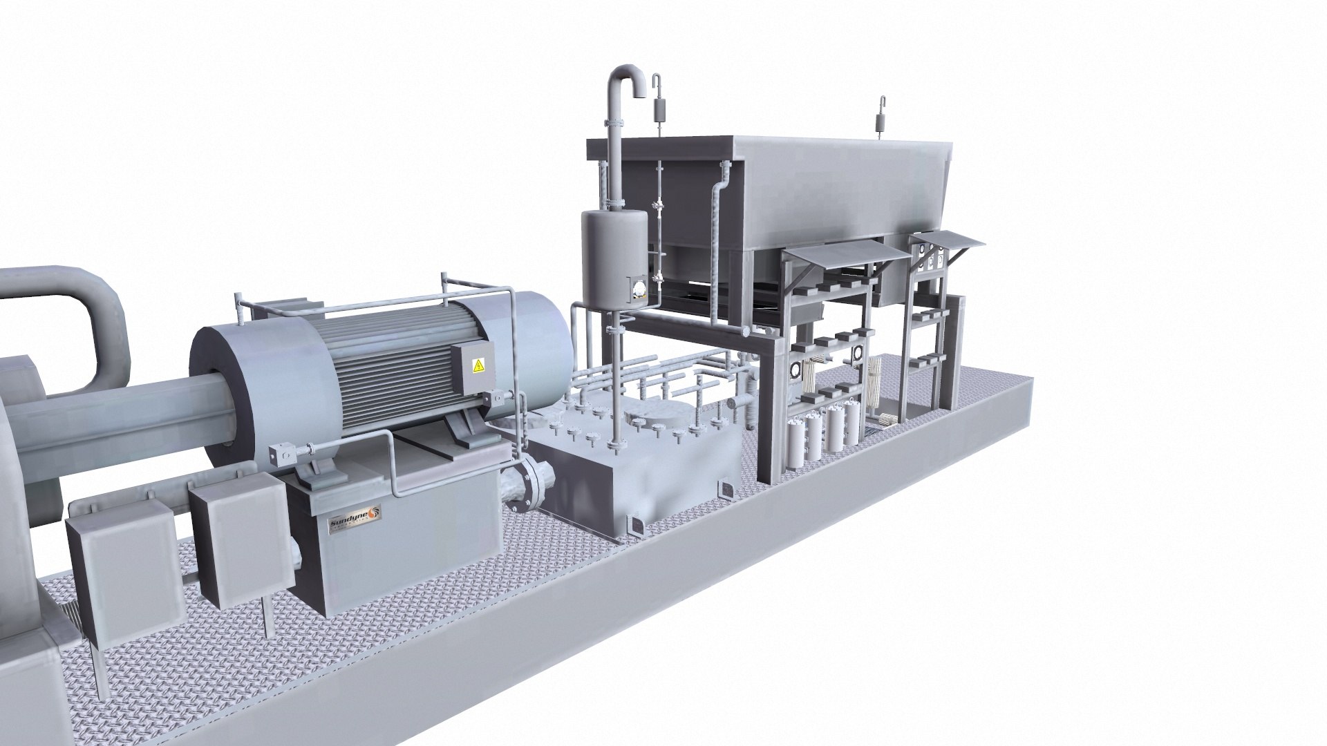 Air Compressor Pump Model - TurboSquid 2359169