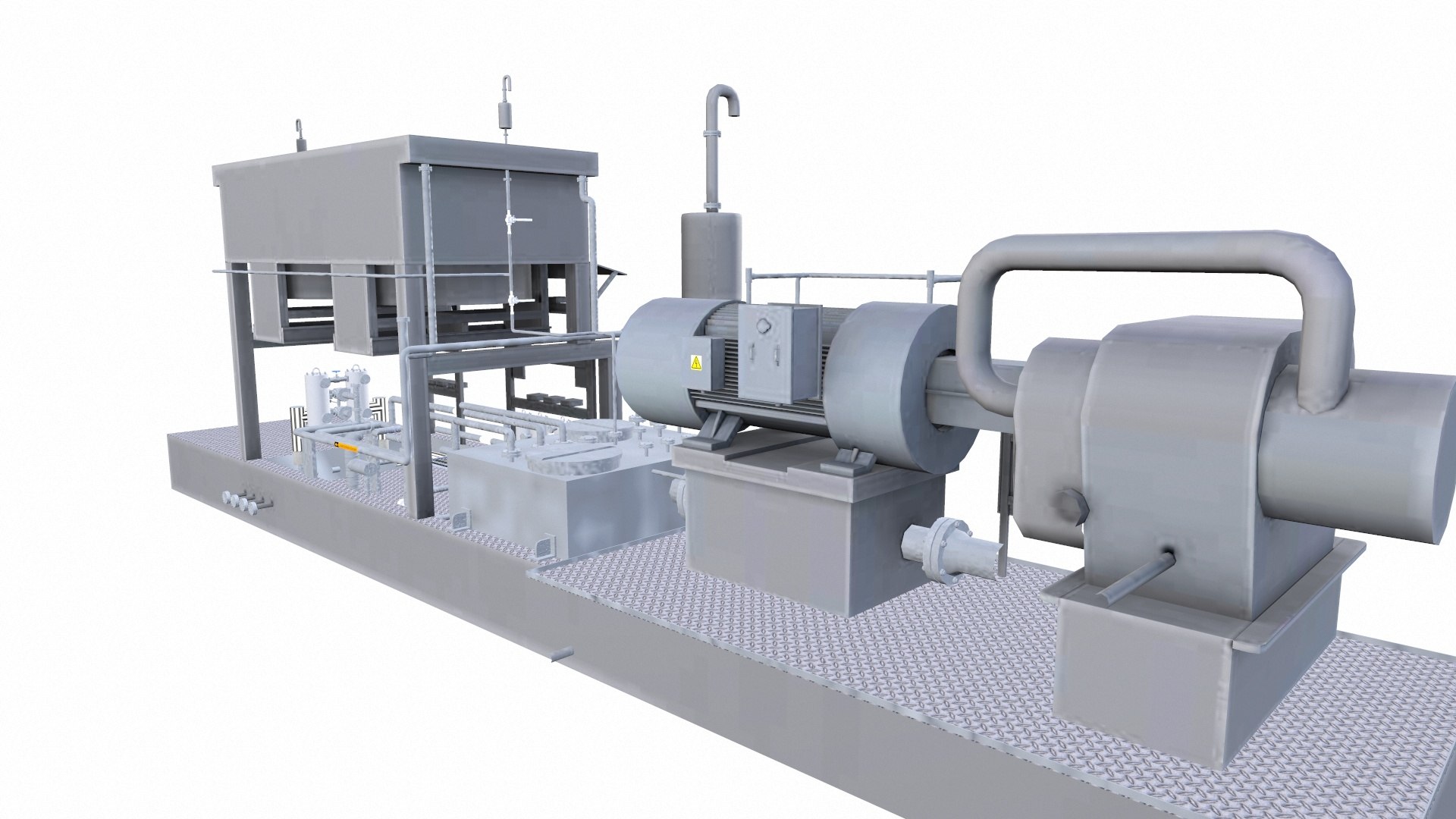 Air Compressor Pump Model - TurboSquid 2359169