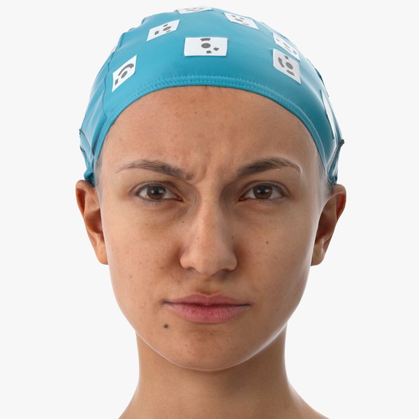 modelo 3d Joy Human Head Inner Brow Raiser AU1 Escaneo limpio ...