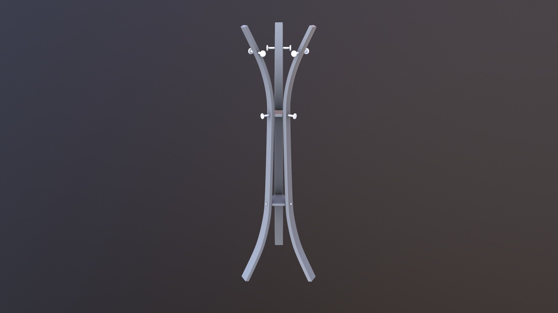 3D Coat Hanger Model - TurboSquid 2132841