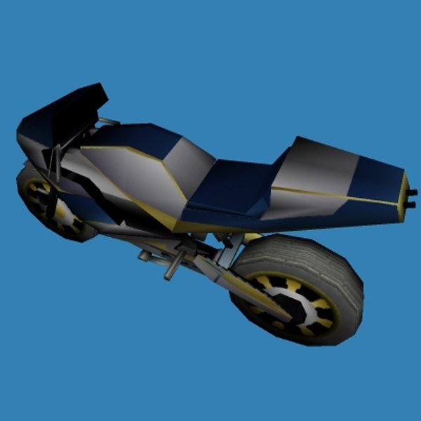 3d model sport bike